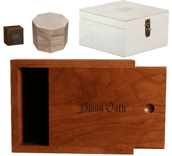 WDI Packaging Solutions - Solid Wood and MinnMade Product Types